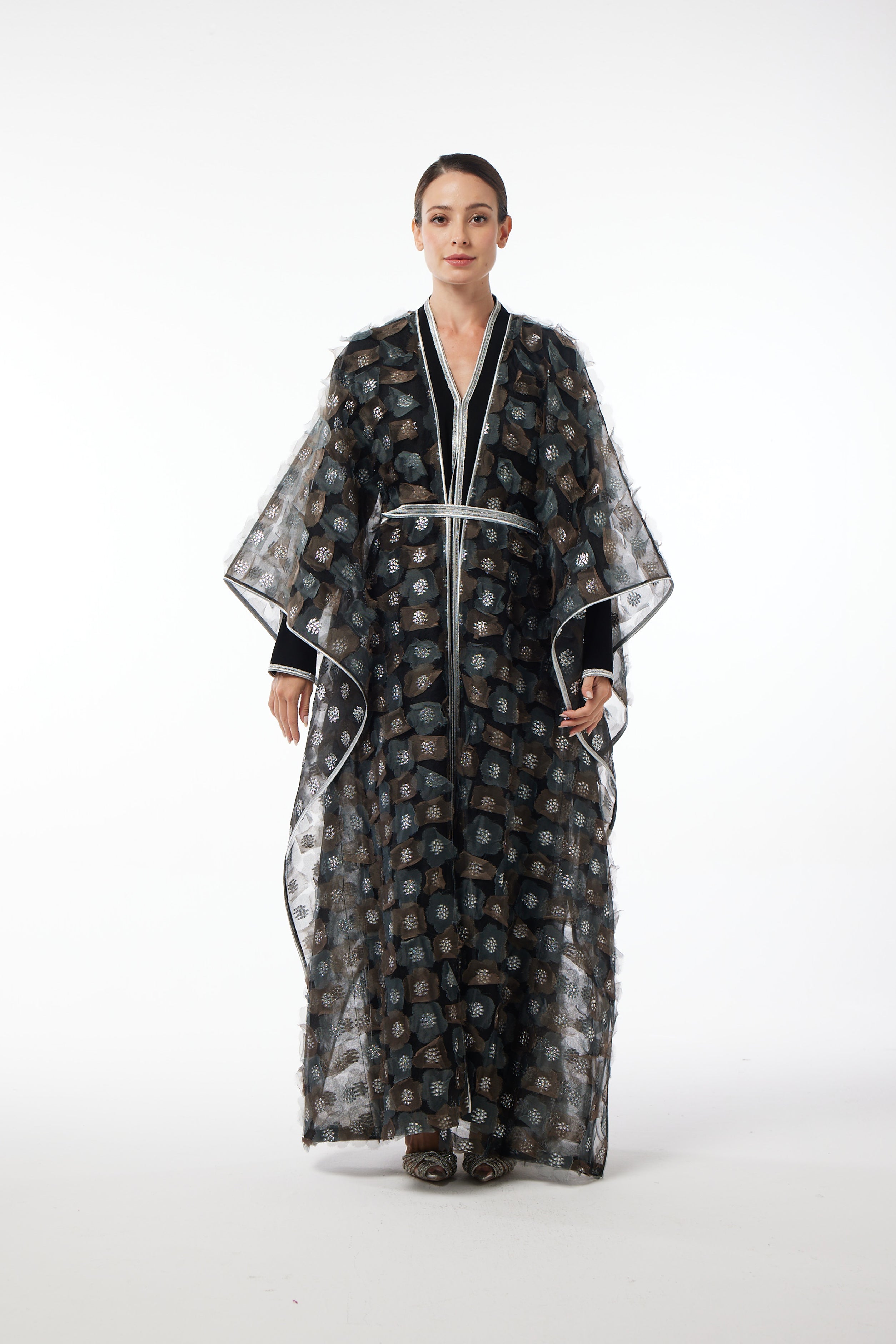 Buy S.Brown Kaftan | Shop For Organza Kaftan – Beyond Label