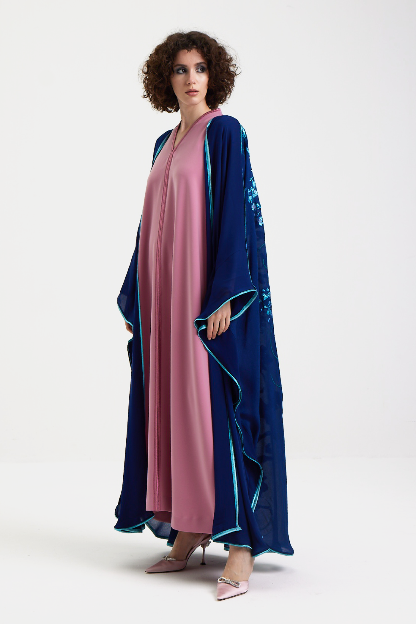 LB62 Turquoise Abaya – Beyond Label